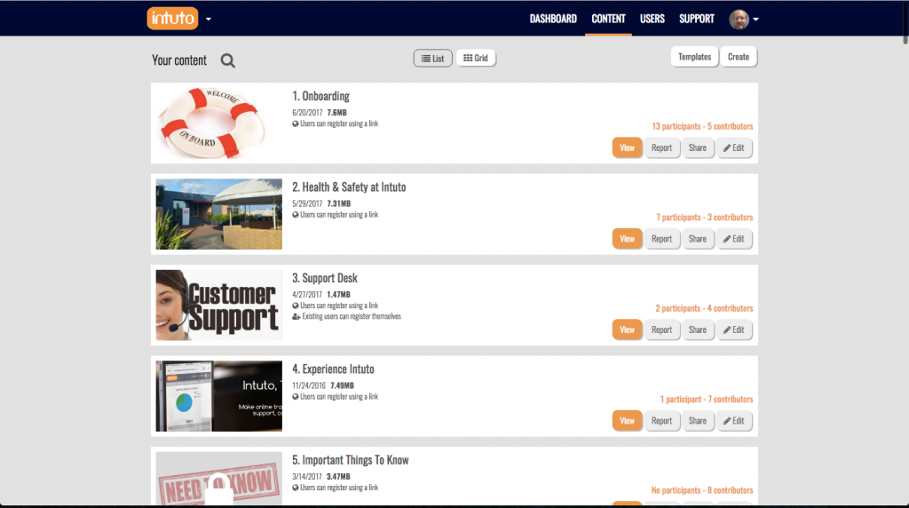 June Release - Improving the Content Views
